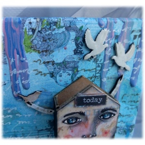 Block Style Wide House Kit for altering and home decor